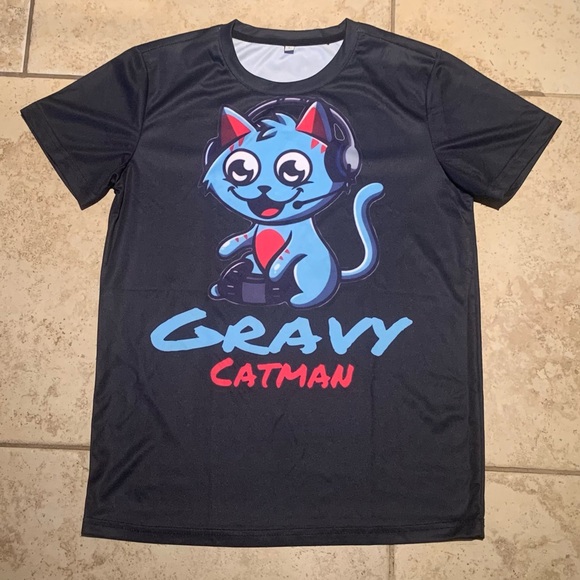 Shirts & Tops | Anime Graphic Gravy Catman Tshirt | Poshmark